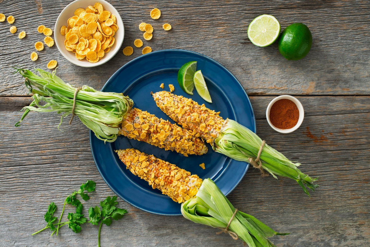 Maíz callejera de estilo mexicano con copos de maíz. – Nature's Path