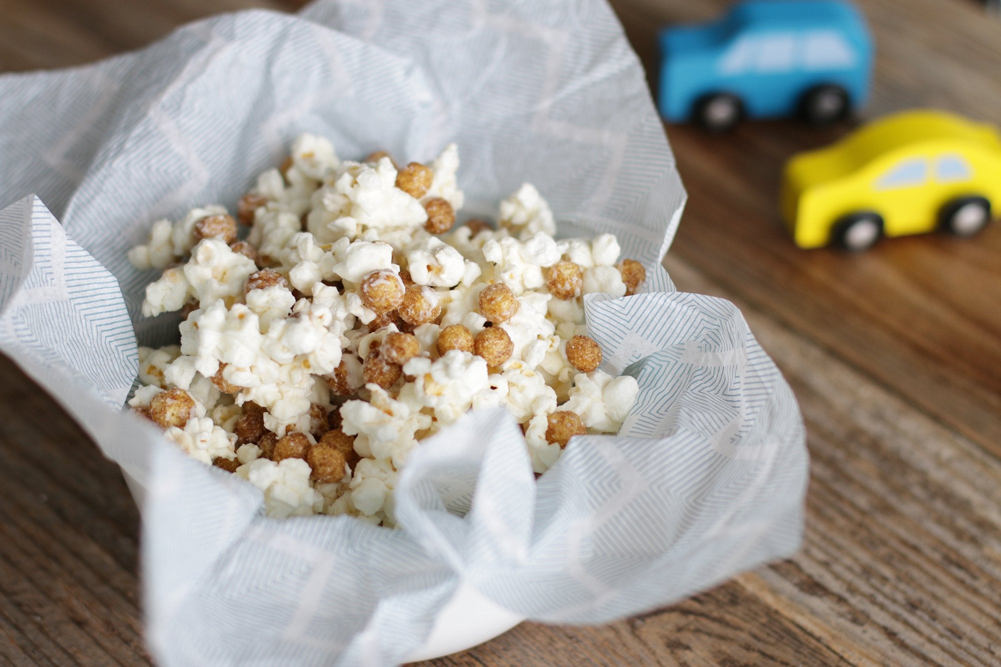 White Chocolate Panda Puff Popcorn – Nature's Path
