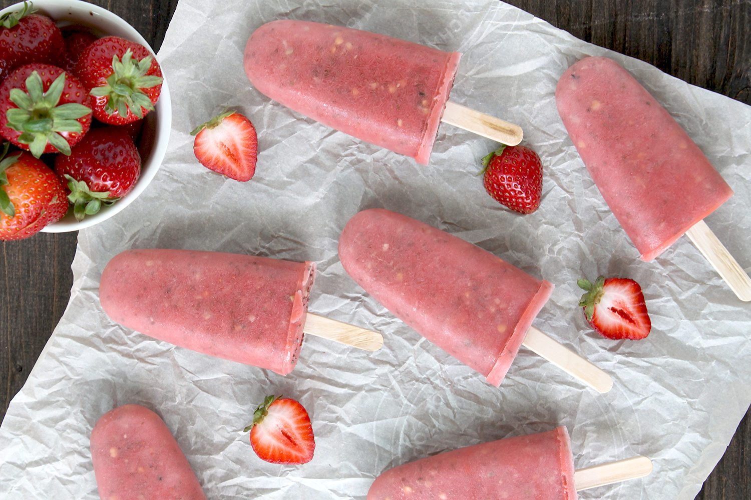 Strawberry Pineapple Superfood Popsicles – Nature's Path