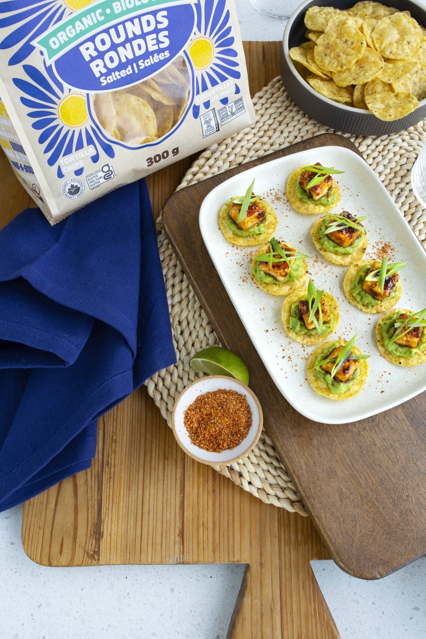 Crunchy Chili Lime Tofu Mini Tostadas – Nature's Path