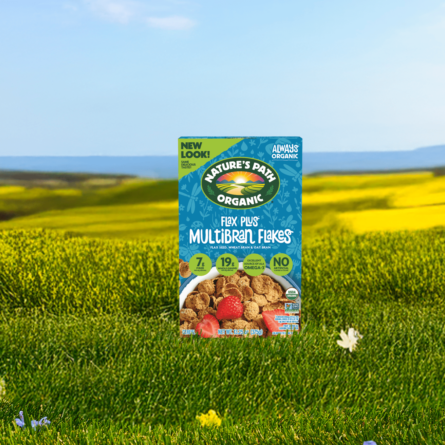 Flax Plus Multibran Flakes Cereal – Nature's Path