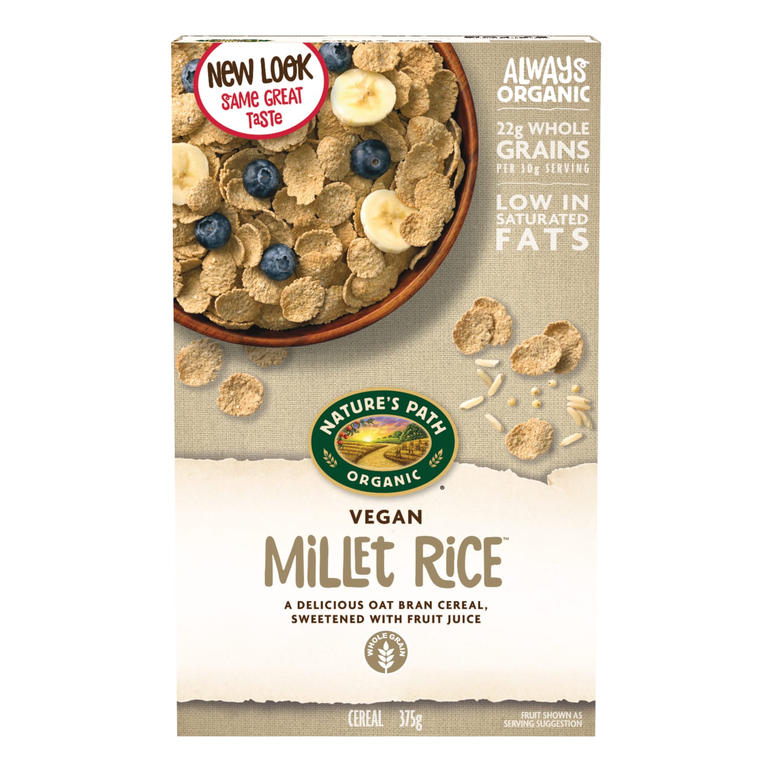 Millet Rice Flakes Cereal – Nature's Path