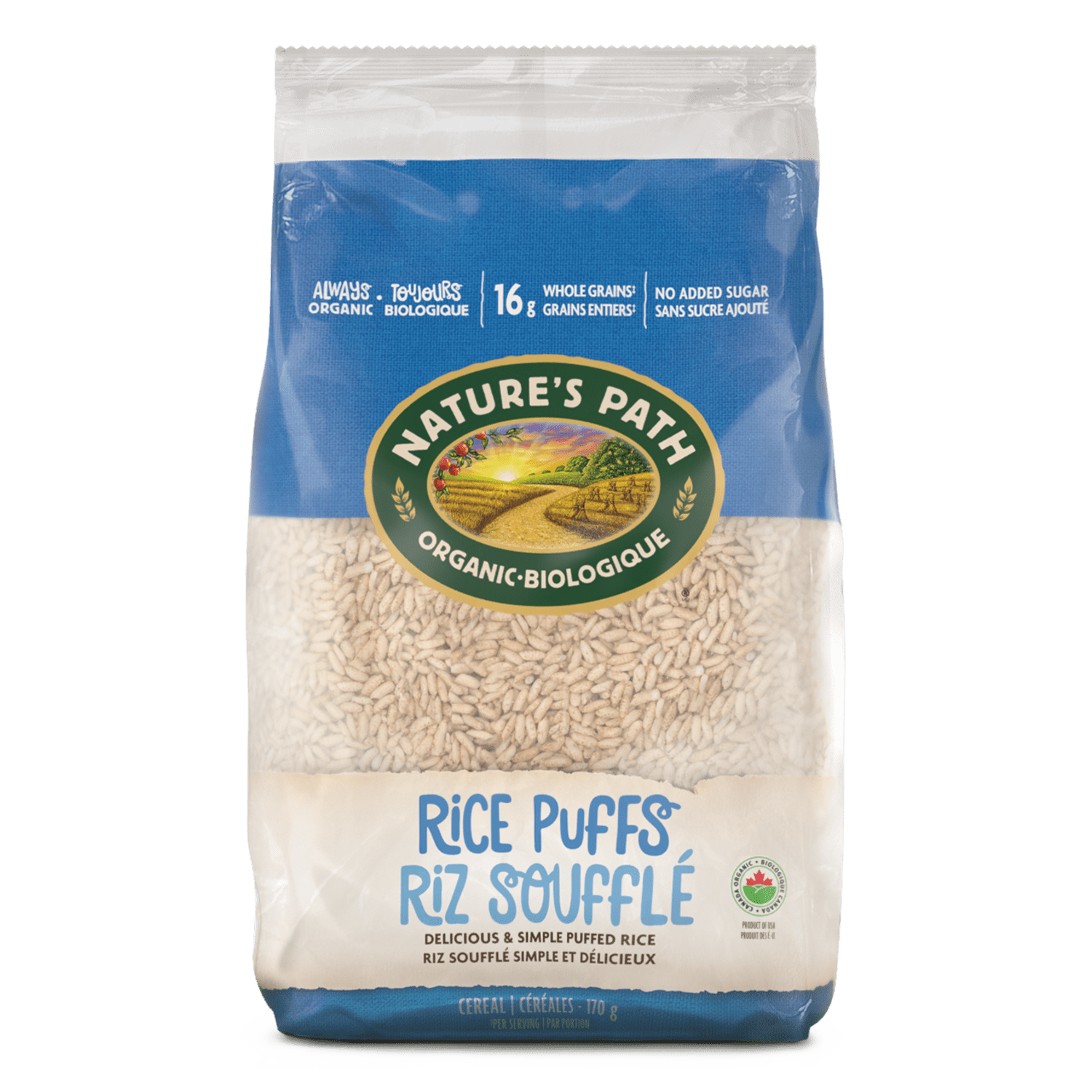 Rice Puffs Cereal – Nature's Path