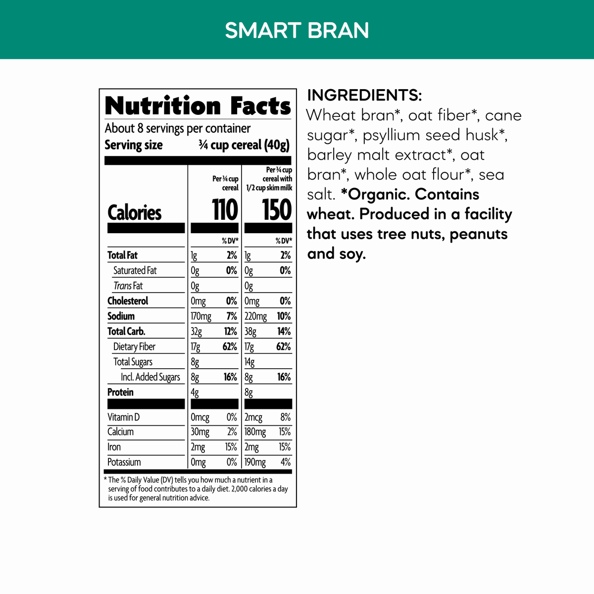 Smart Bran Cereal – Nature's Path