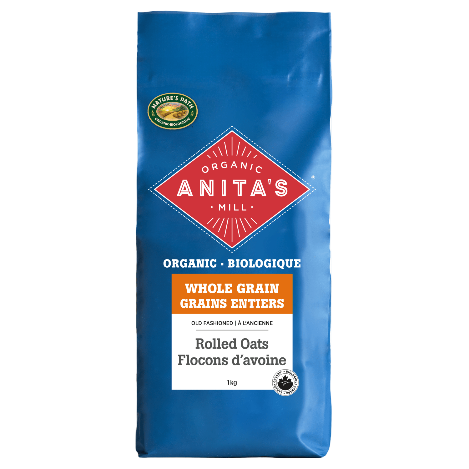 Grain entier à l'ancienne à l'avoine roulée, 1 kg Sac – Nature's Path